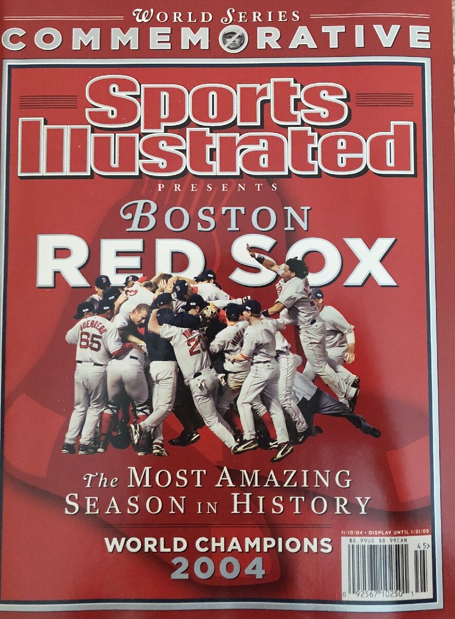 2004 Sports Illustrated Boston RED SOX Commemorative Issue GEM MINT No ...