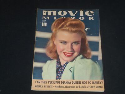 1939 JULY MOVIE MIRROR MAGAZINE - DEANNA DURBIN COVER - SP 4467 | eBay
