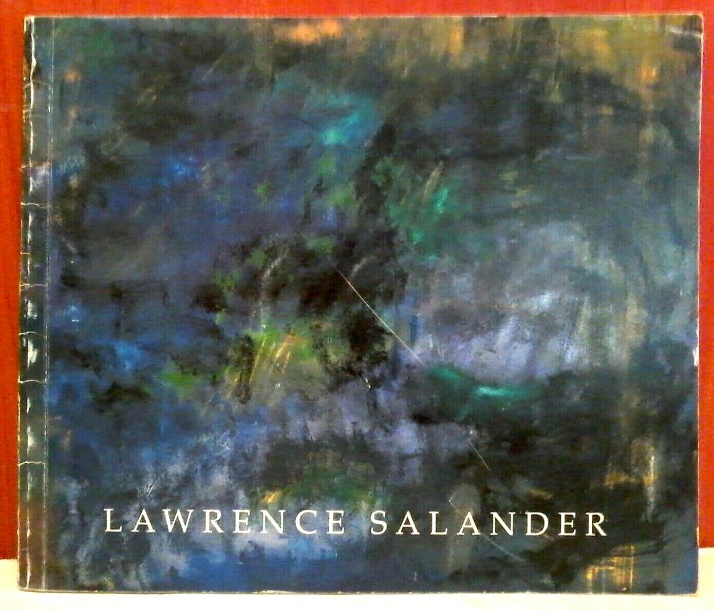 1990 LAWRENCE SALANDER Sd ORIG O/C ABSTRACT LANDSCAPE Sd Infamous ...