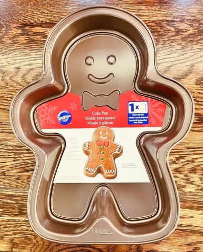 Gingerbread Man Wilton Brown Cake Pan - new #200 | eBay