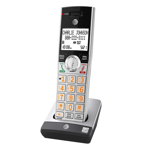 1 x AT&T CL80107 DECT 6.0 Extra Handset for CL82407, CL83207, CL83407 ...