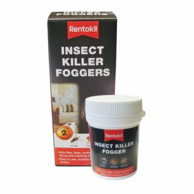 4x Rentokil Bed Bug Bomb Smoke Poison Foggers Bedbug Fleas Moths Insect ...