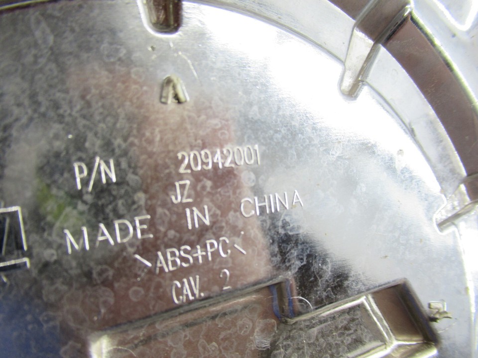 Center Caps Hubcaps Chevy Silverado 1500 14-19 20 20942001 5 Spoke 20 ...