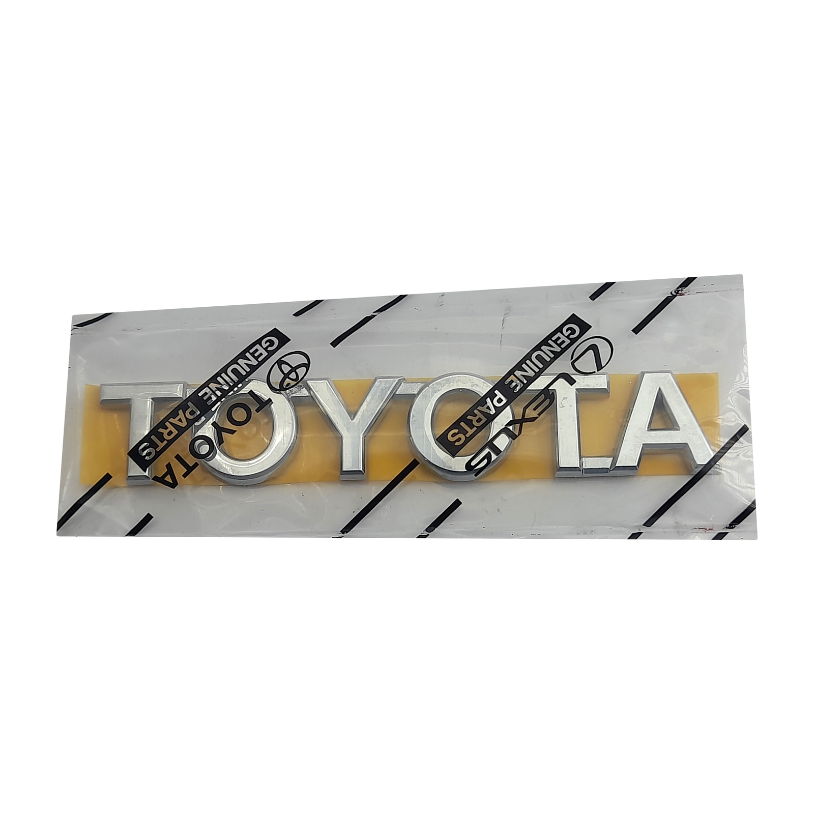 Toyota Emblem Chrome Letter Trunk Lid Lifgate Car Logo Badge NEW | eBay