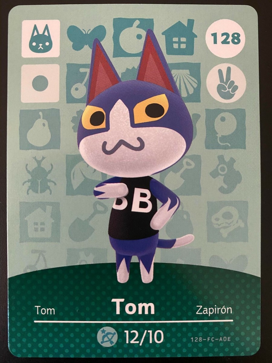 Animal Crossing Tom The Cat