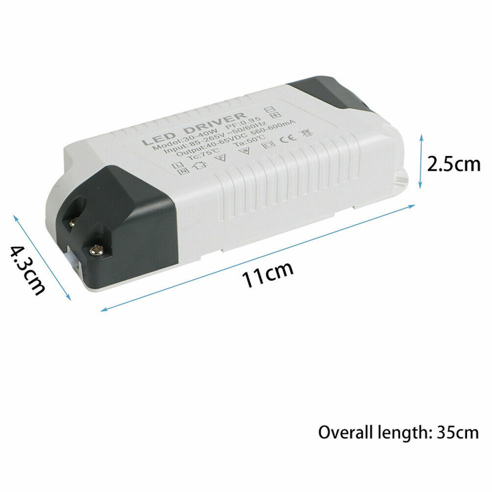 20W 36W 40W 48W 40W LED Power Driver Transformer DC40-65V AC85-265V ...