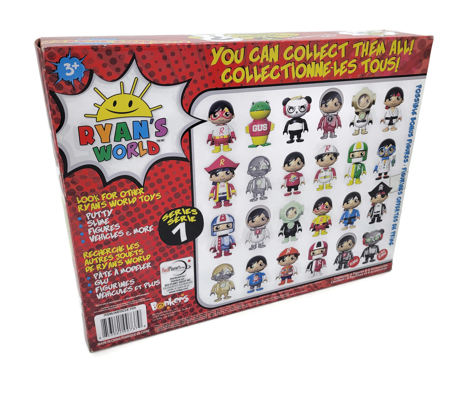 Ryan's World 6 Pack Collectible Mystery Figure Set | eBay