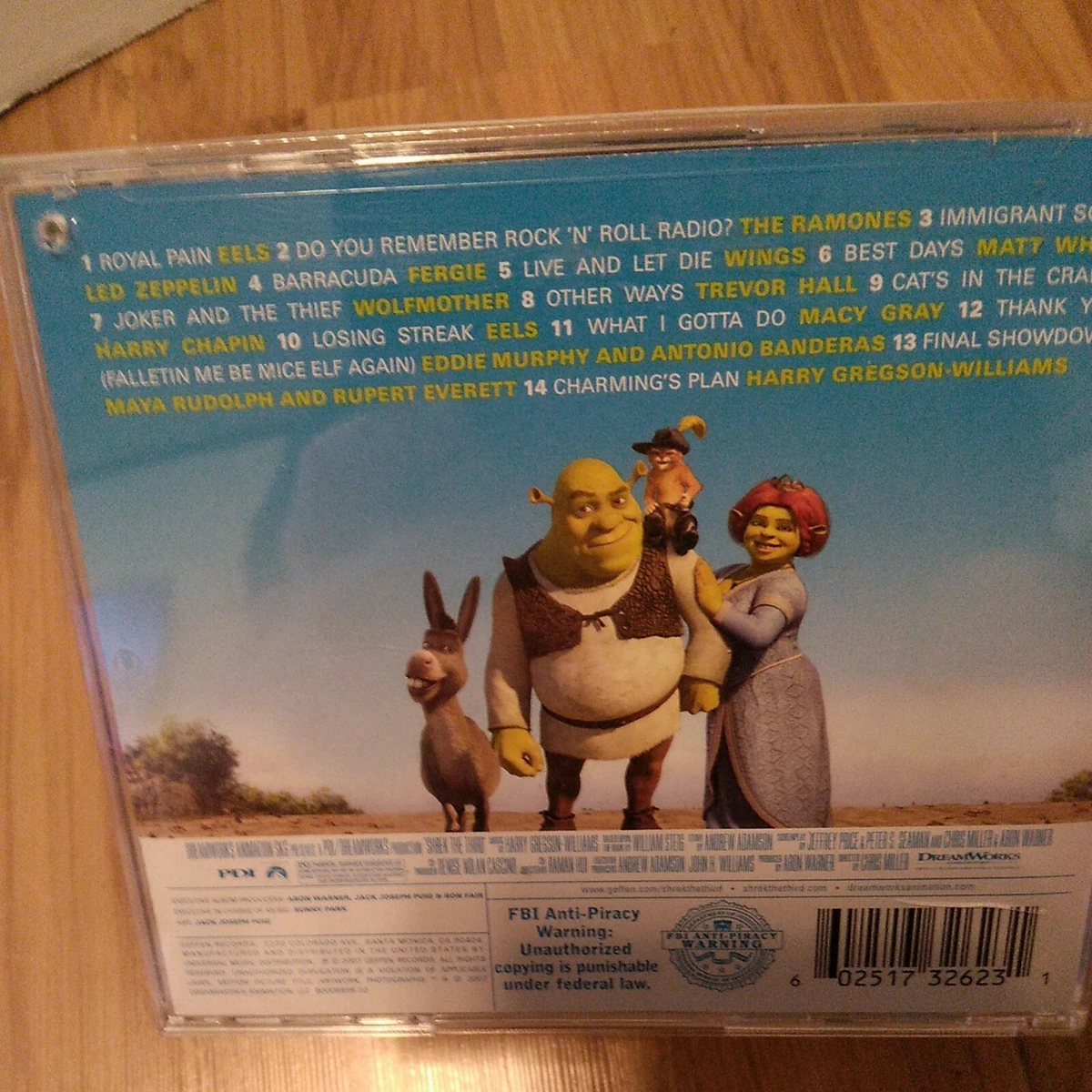Shrek The Third Soundtrack