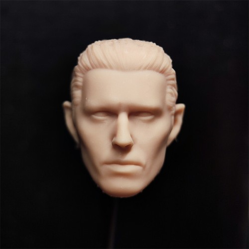 Blank 1/12 Scale The Jack Krauser Head Sculpt Unpainted Fit 6" ML ...
