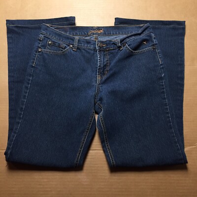 Grane Womens Jeans Size 30x29 Blue Bootcut Flare Mid Rise Dark Wash EUC ...