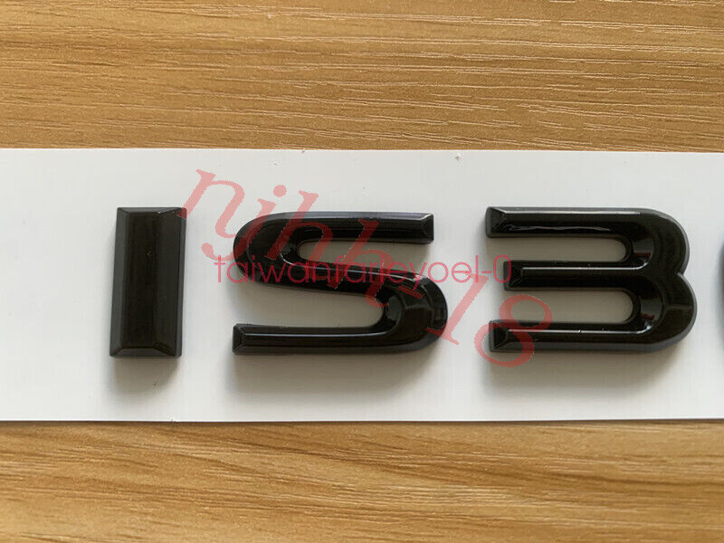 Gloss Black IS300 Number Trunk Letters Badge Emblems Sticker For 08-20 ...