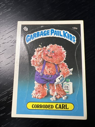 Garbage Pail Kids 1985 Topps GPK Series 1 Corroded Carl #19a One Star ...