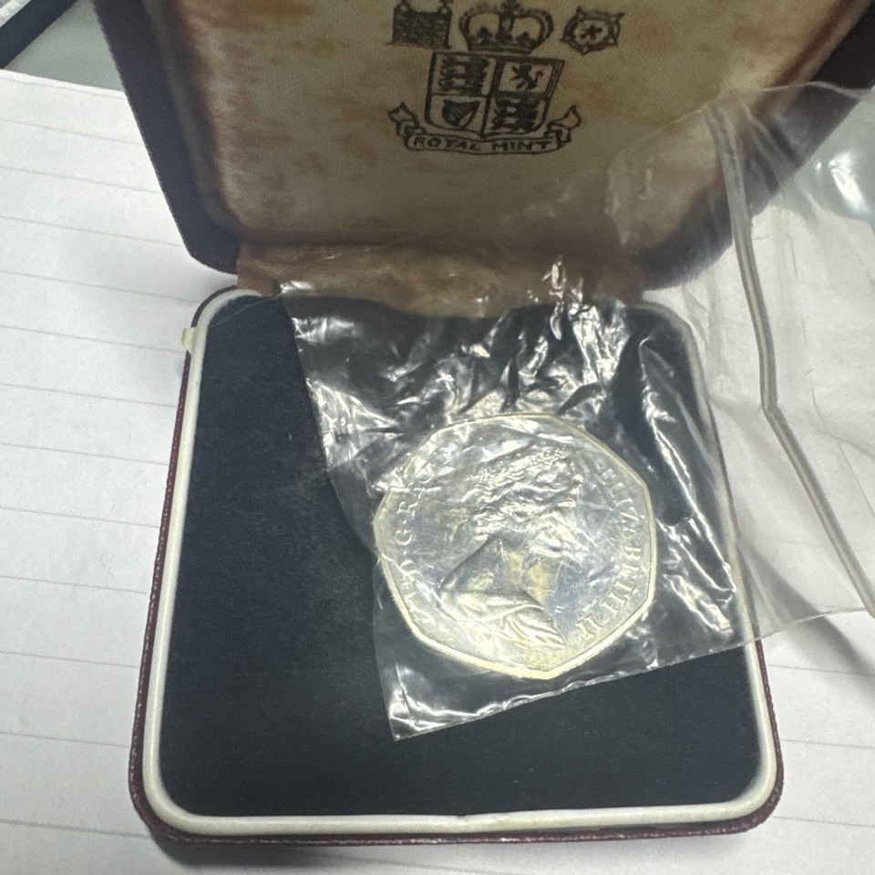 Rare 1973 UK Entry To EEC Hands 50p Coin | eBay UK