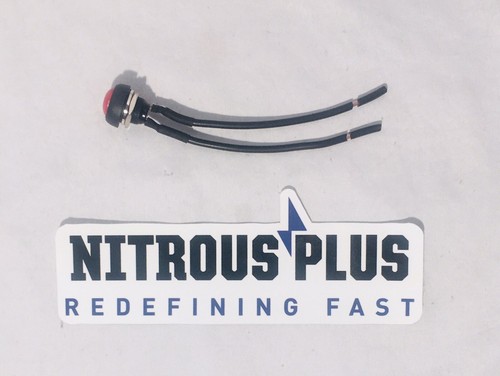NitrousPlus Momentary Push Button Switch Nitrous Purge, Line Lock ...