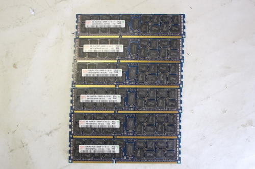 Lot De 6 Hynix 8GB 2Rx4 PC3L RAM -10600R (DDR3L 1333) HMT31GR7BFR4A-H9 ...