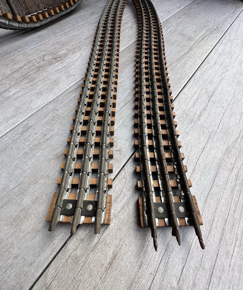 Vintage Flex Track O Gauge Electric Train Track 129 Total Inches | eBay
