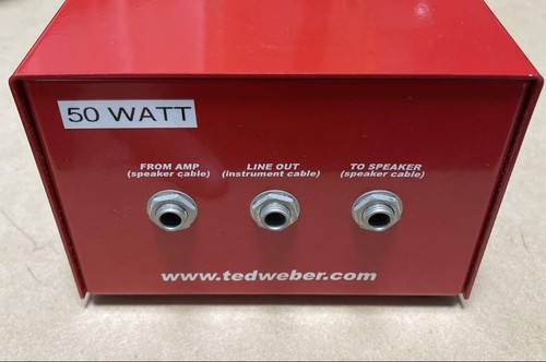 "Weber Load Dump Attenuator 50W Impedance & Bypass Switches - Used" | eBay