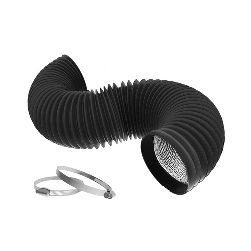 Dryer Vent Hose Flexible 4 Inch 8 Feet PVC Aluminum Foil Ducting ...