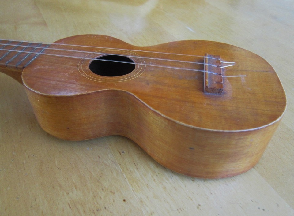 ORIGINAL KUMALAE GOLD AWARD P.P.I.E. 1915 KOA WOOD SOPRANO UKULELE | eBay