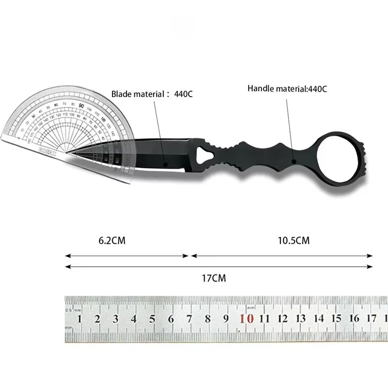 SOCP Dagger with Logo D2 Fixed Blade w/ Sheath. BM 176BK. Hunting ...