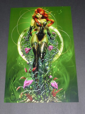 2023 ECCC Poison Ivy Garden Art Print Signed By Jamie Tyndall 11X17 | eBay