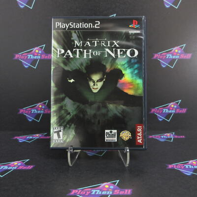 The Matrix Path of Neo PS2 PlayStation 2 - Complete CIB 742725265004| eBay