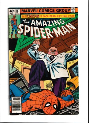 THE AMAZING SPIDER-MAN #197 (1979) Iconic Kingpin Cover by Keith ...