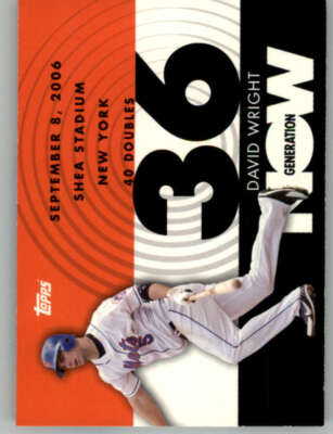 2007 Topps Generation Now #GN182 David Wright Mets ID:62916 | eBay