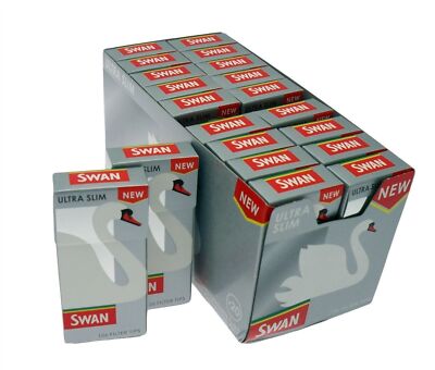 SWAN ULTRA SLIM FILTER TIPS 126 Per Box 5 10 20 Free Same day Dispatch ...
