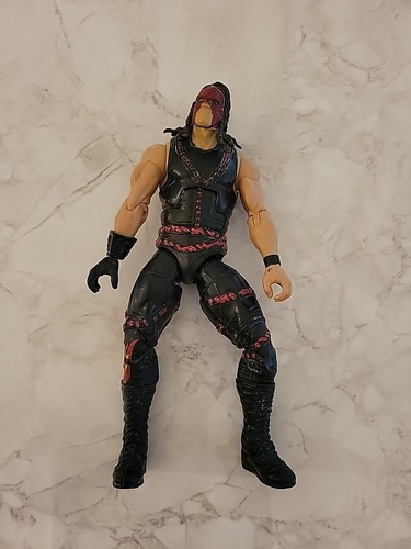 WWE Kane Mattel Elite Wrestling Action Figure Legends Wrestling Series ...