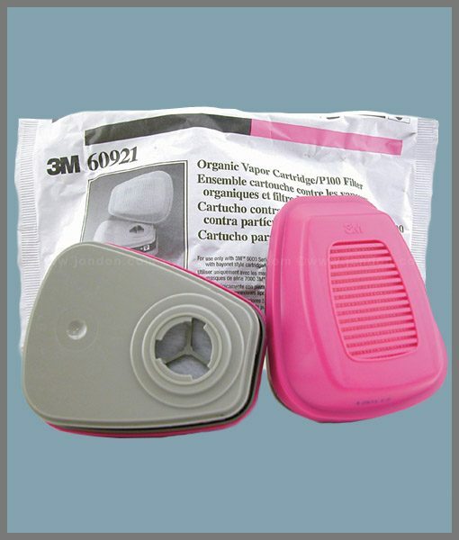 3M 60921 Organic Vapor P100 Replacement Combination Respirator ...