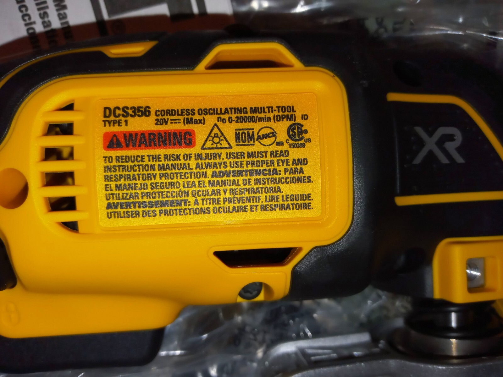 NEW DEWALT DCS356 20V 20 Volt MAX XR | Grelly USA