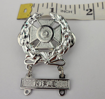 US ARMY expert marksman qualification BADGE INSIGNIA - 205 | eBay