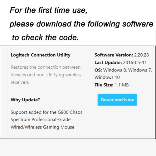 USB Dongle Receiver + Extension Port Adapter for Logitech G502 ...