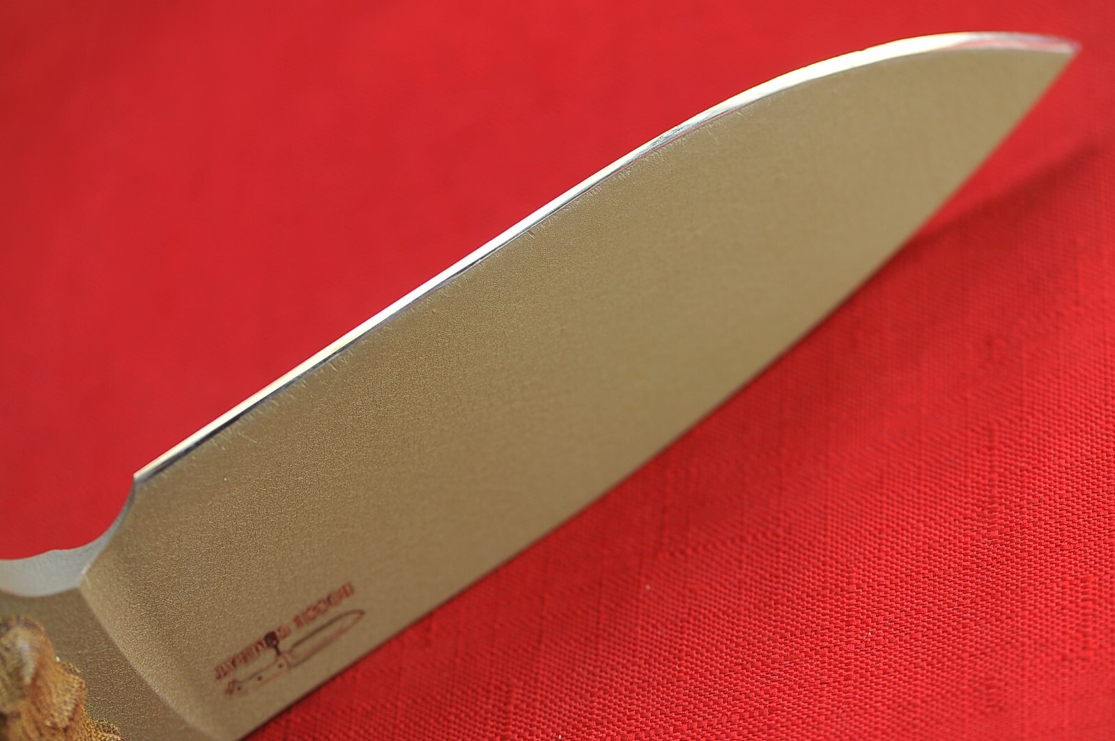 Busse Fat ASH1 CG .335” Flat Ground Sage Crinkle Blade, Mag Textured ...