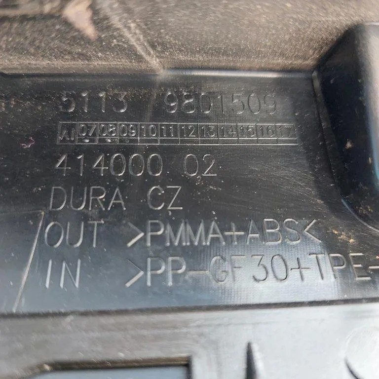 MINI COOPER R56 Front Windshield Trim 9801509 2.00 Diesel 2013 32224417 ...