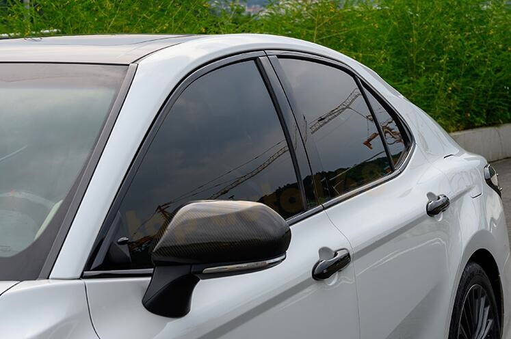 Glossy Black Car Window Molding Strip Cover Trim 10PC For Toyota Camry ...