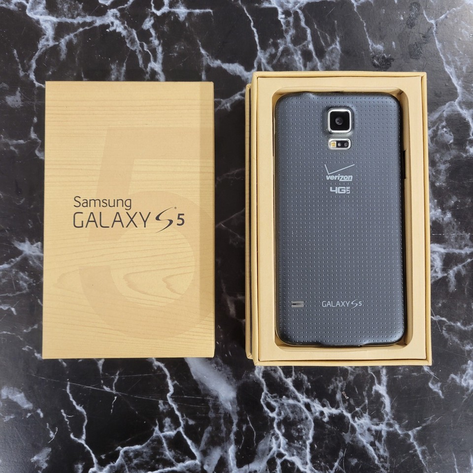 Samsung Galaxy S5 4G LTE SM-G900V 16GB Black | eBay