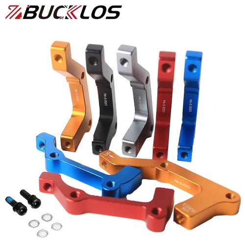 180mm/203mm Disc Brake Adapter PM/IS Front Rear MTB Bike Rotor Caliper ...
