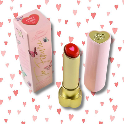 Too Faced Heart Core Lipstick Too Femme in Shade 04 Red | eBay