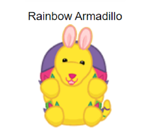 Webkinz Classic Rainbow Armadillo *Code Only* (~messaged~) | eBay