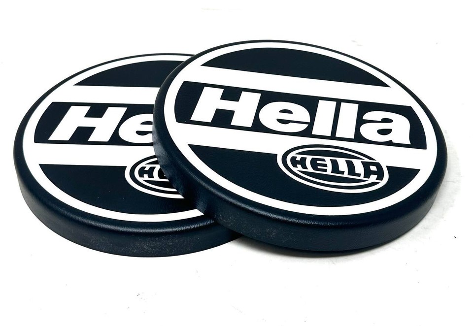 Hella Headlight (covers) Plastic caps (1 pair) E30, E34, Euro E28, E9 ...