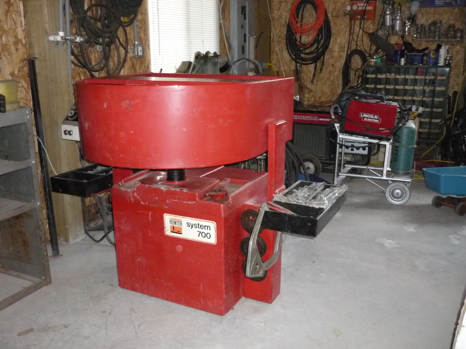 Vintage HUNTER 700 Tire Balancer | eBay