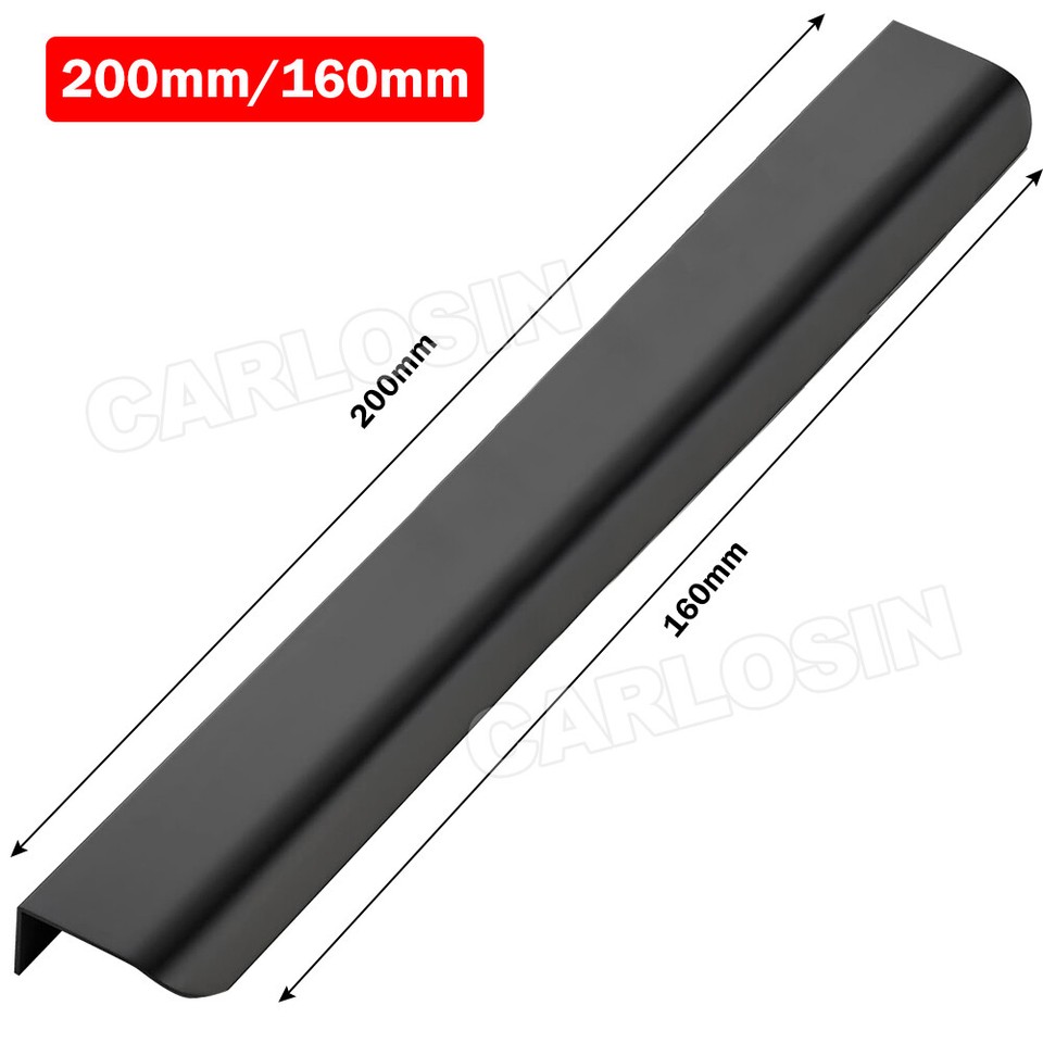 Kitchen Lip Pulls Handles Cupboard Door Cabinet Drawer Contemporary ...