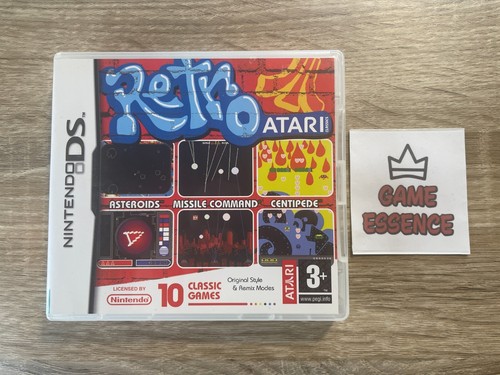 Retro Atari Classics Nintendo DS Complet PAL UKV New 3DS 2DS XL Lite ...