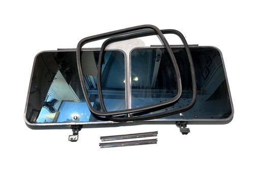 1975-1991 Ford Van Pop-out Window Rear Cargo Glass E150 E250 E350 ...