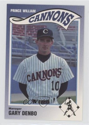1990 Sportsprint Prince William Cannons Gary Denbo #2 | eBay