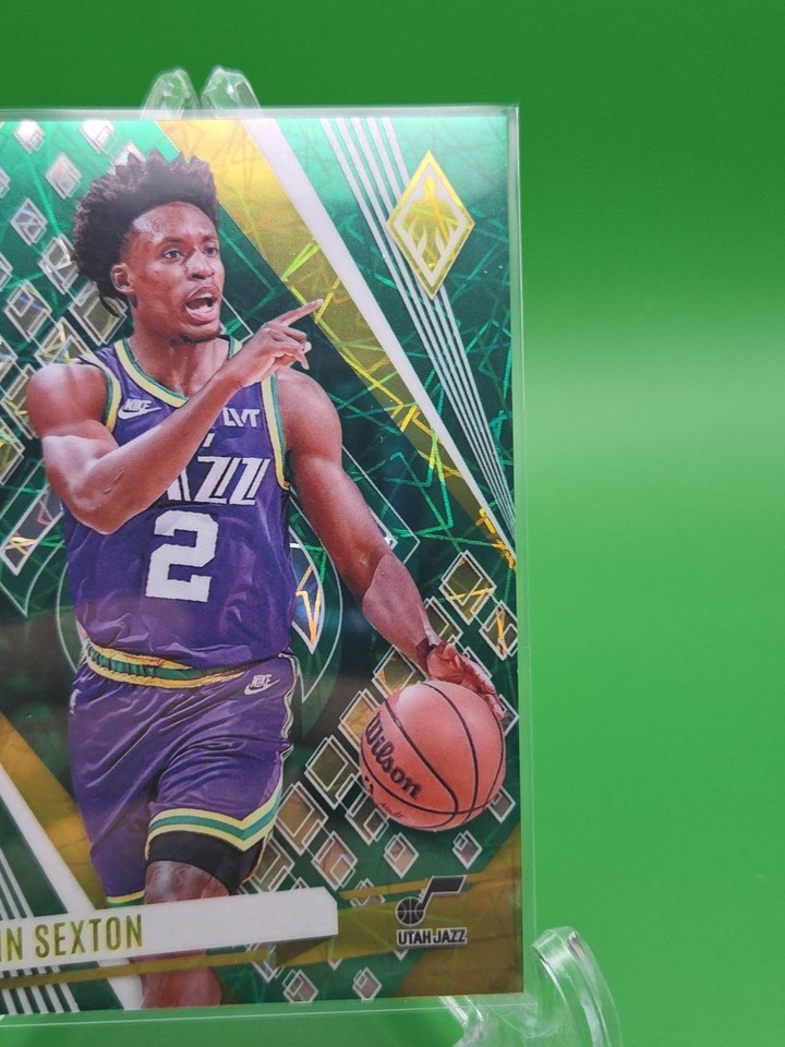 2023-24 Panini Phoenix - Collin Sexton #150 Teal Lazer Phoenix ...