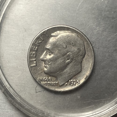 1975 ROOSEVELT DIME, , NO MINT MARK Error , DDO ! | eBay
