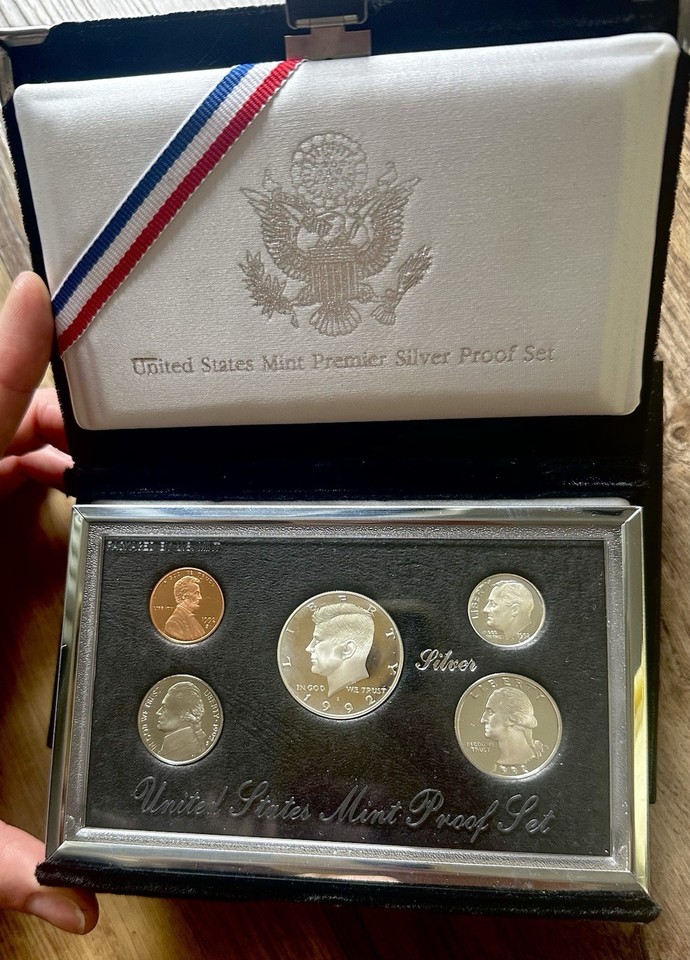 1992 United States Mint Premier Silver Proof Set | eBay